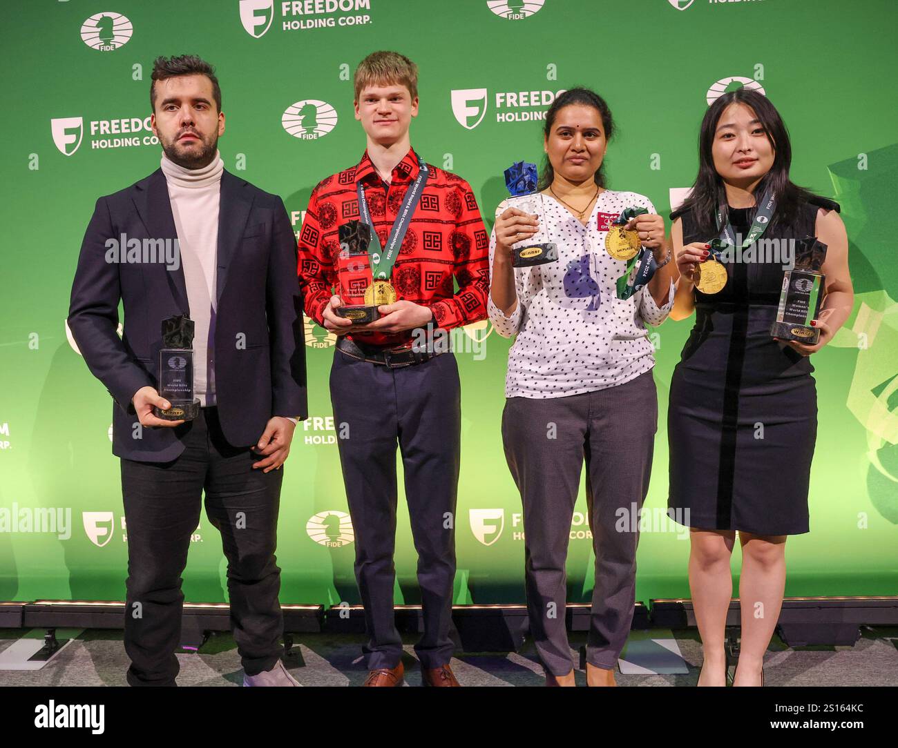 New York, USA. 31st Dec, 2024. FIDE Chess Rapid & Blitz Championship at ...