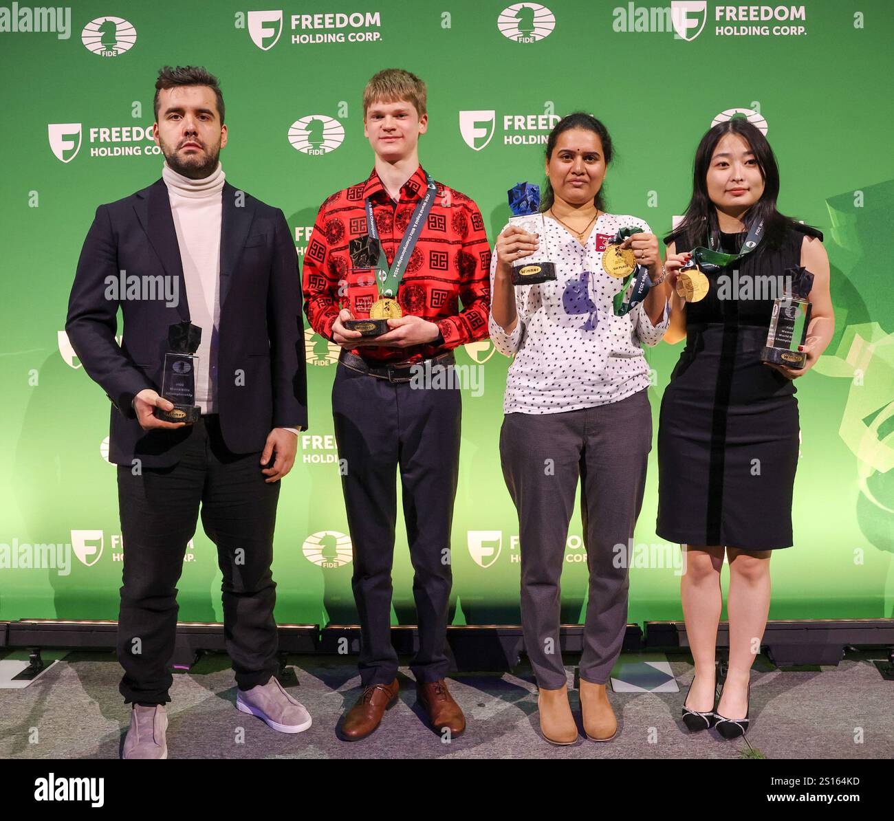 New York, USA. 31st Dec, 2024. FIDE Chess Rapid & Blitz Championship at ...
