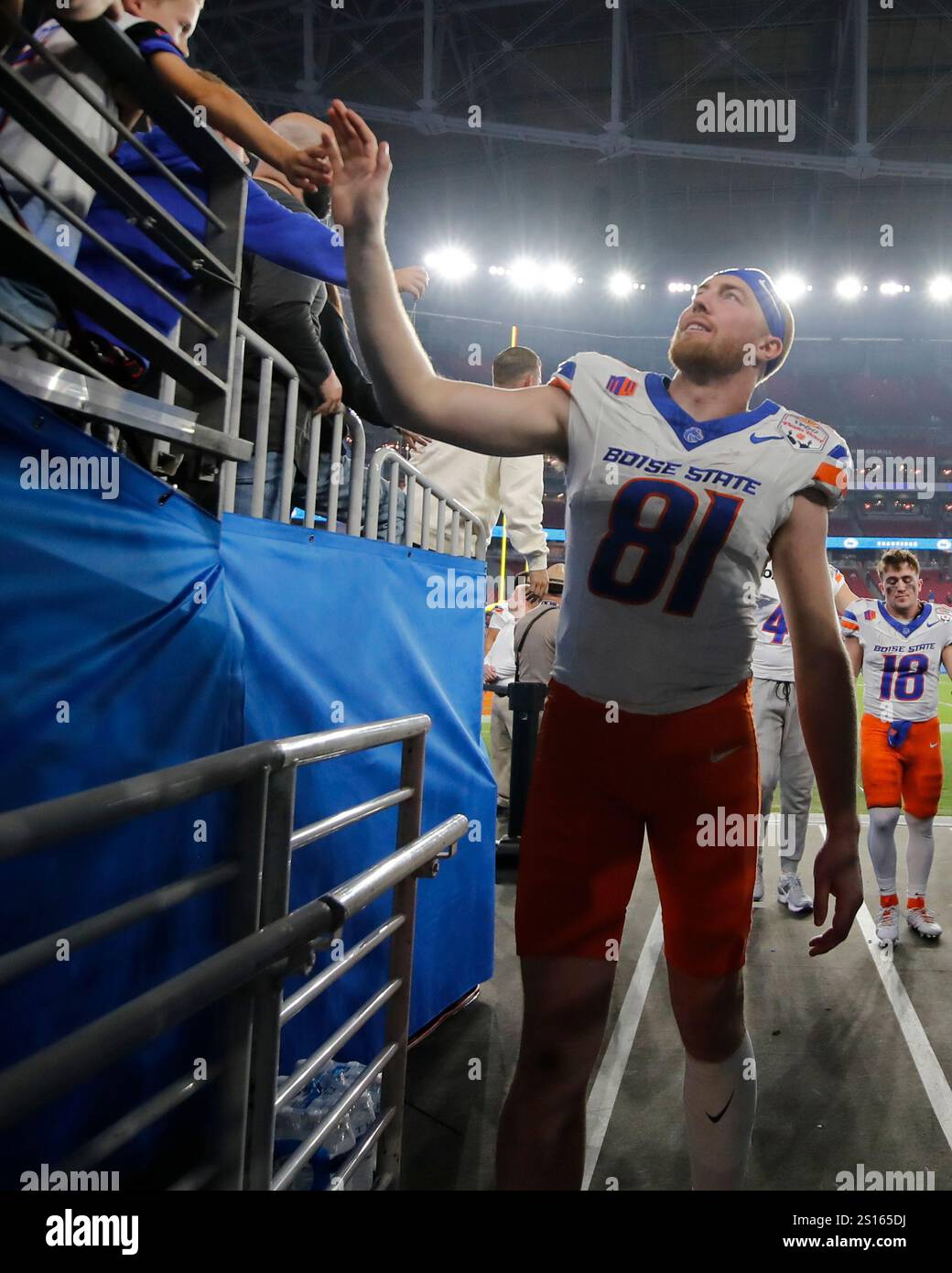 Glendale, Arizona, USA. 31st Dec, 2024. Boise State Broncos wide ...