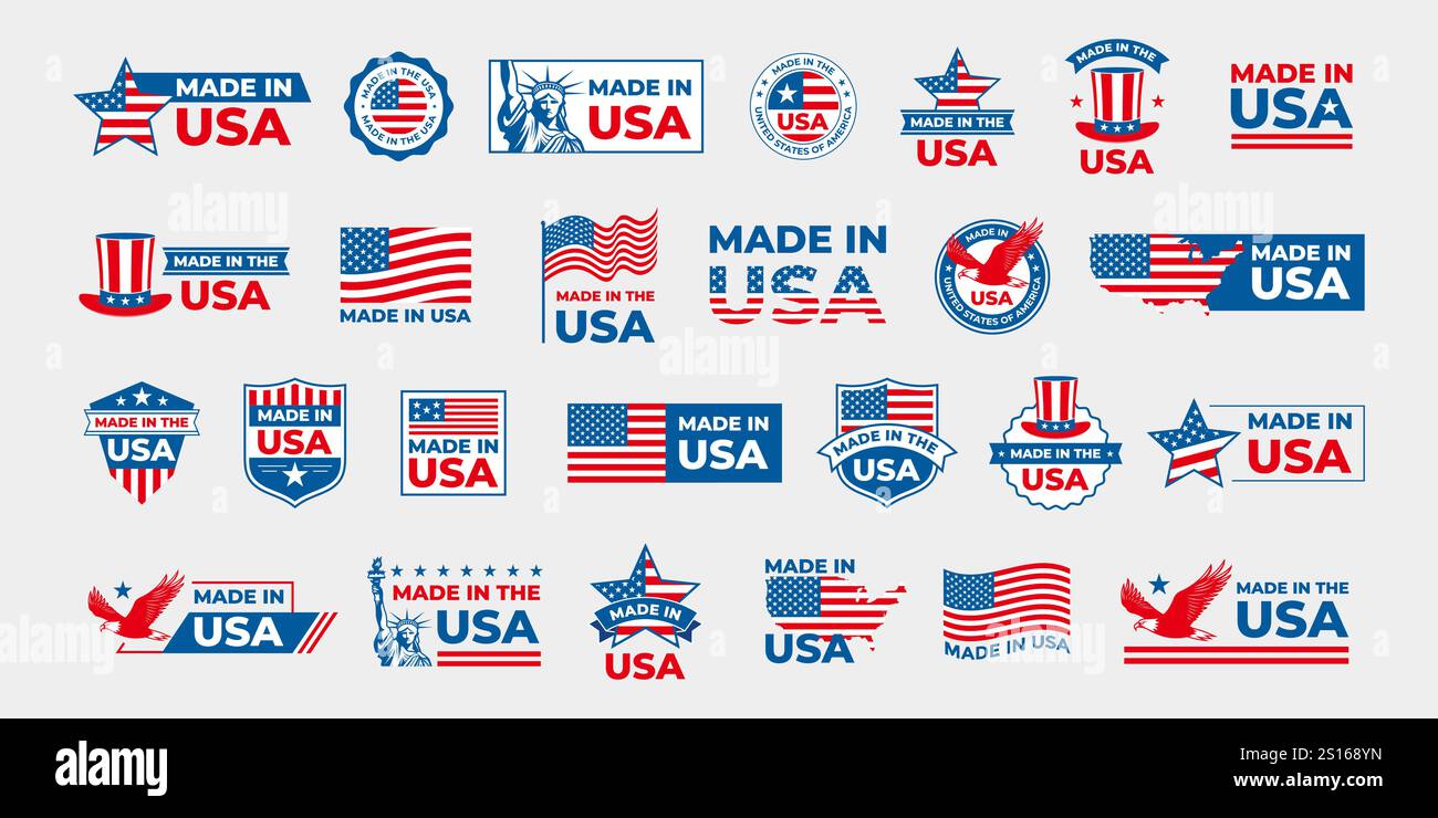 Made in logo hi-res stock photography and images - Alamy