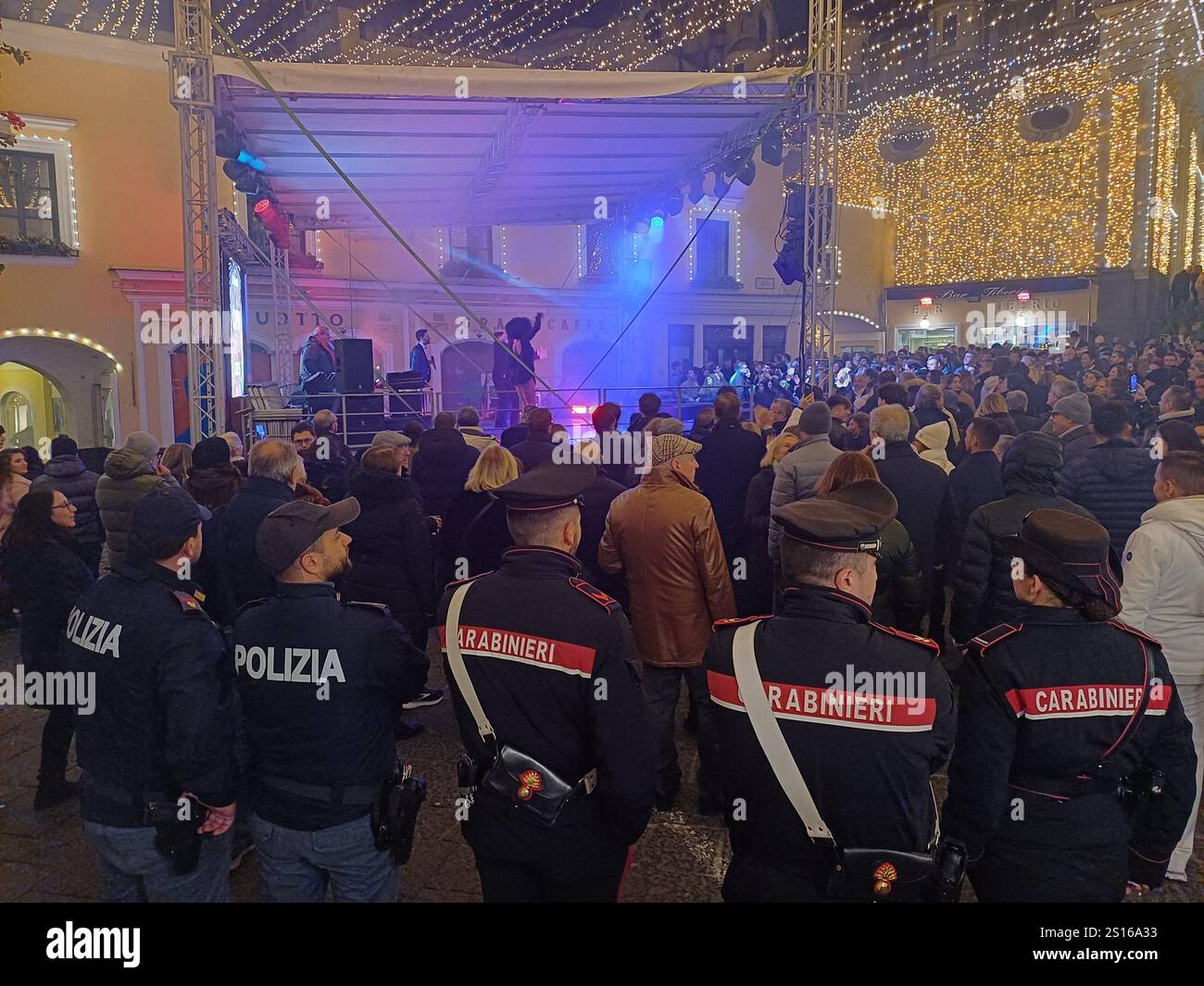 New year celebrations in Capri (Italy Stock Photo - Alamy