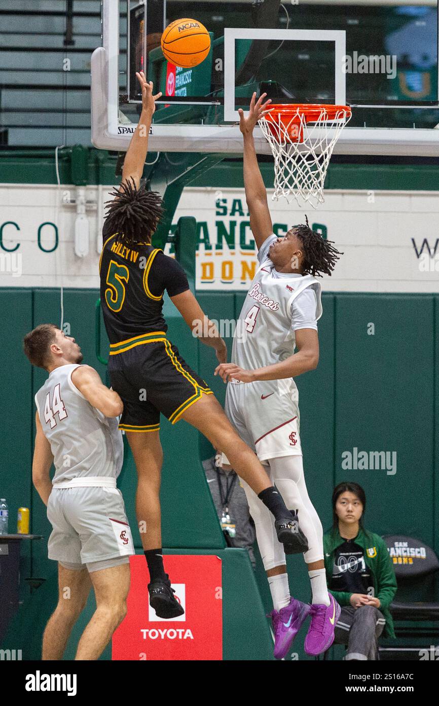 SAN FRANCISCO, CA - DECEMBER 30: Santa Clara Broncos G Adama-Alpha Bal ...
