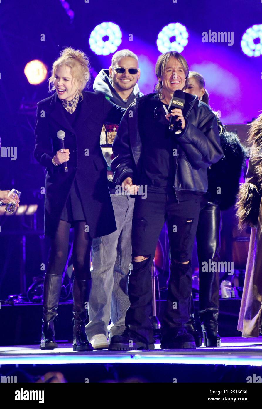 Tn. 31st Dec, 2024. Nicole Kidman, Kane Brown, Keith Urban at a public ...