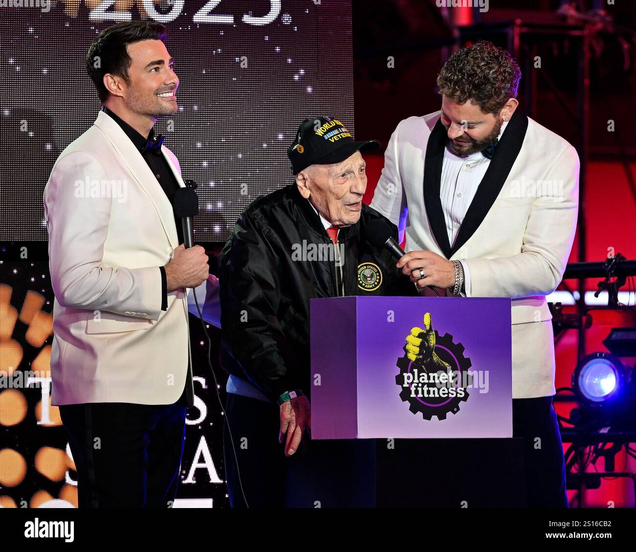 New York, USA. 01st Jan, 2025. Jonathan Bennett interviews Dominick ...