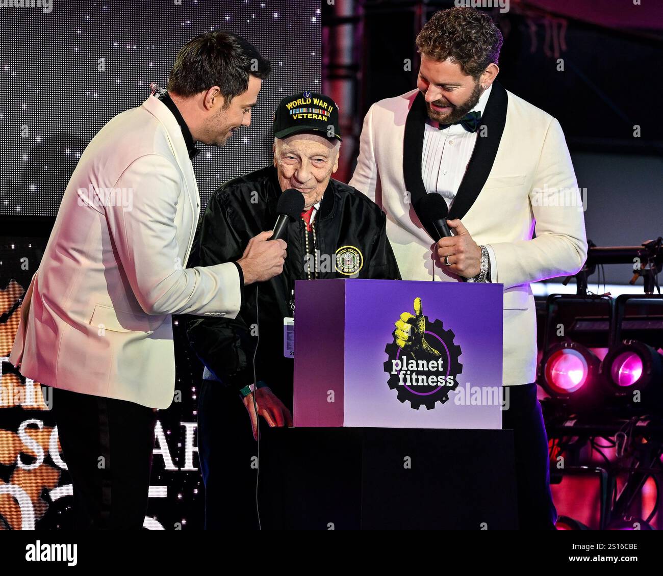 New York, USA. 01st Jan, 2025. Jonathan Bennett interviews Dominick ...