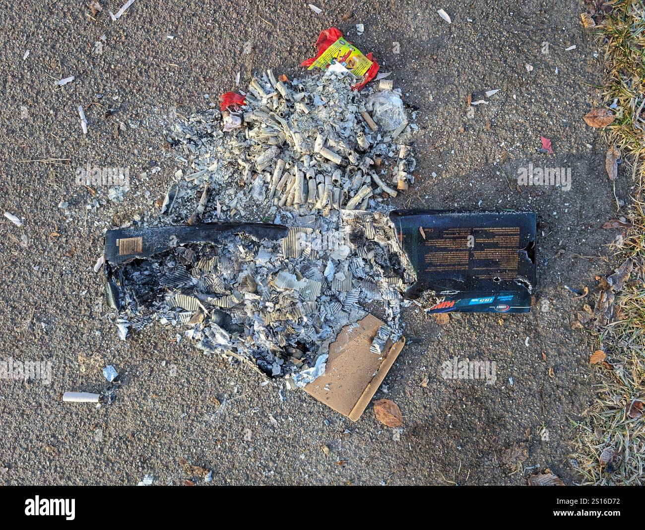 Munich, Bavaria, Germany. 1st Jan, 2025. Examples of the firework ...