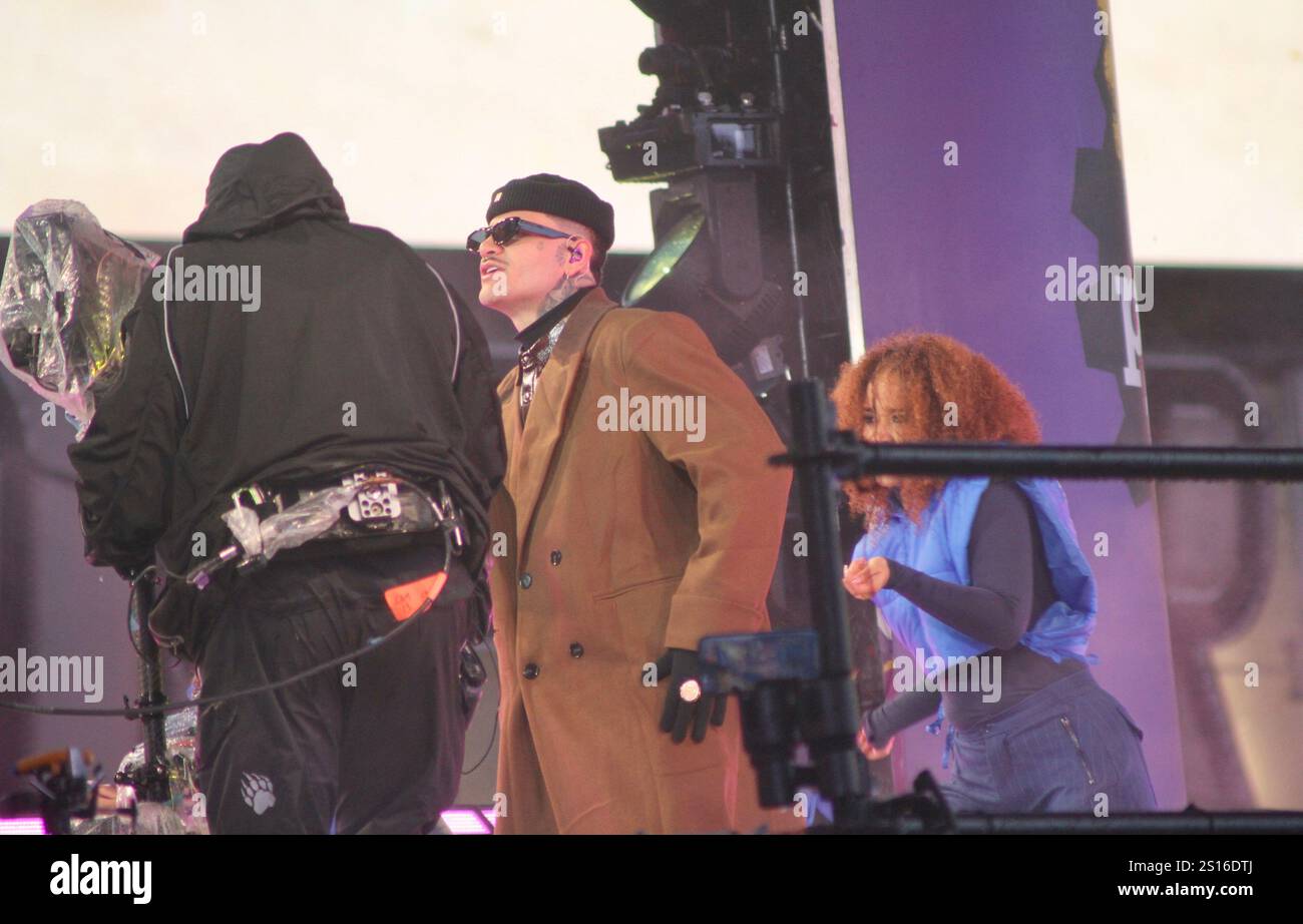 Colombian singer Juan David Loaiza Supulveda, known as Kapo, performs ...