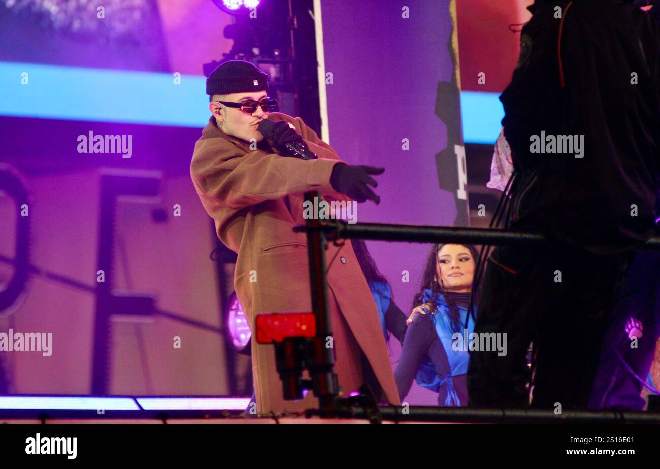 Colombian singer Juan David Loaiza Supulveda, known as Kapo, performs ...