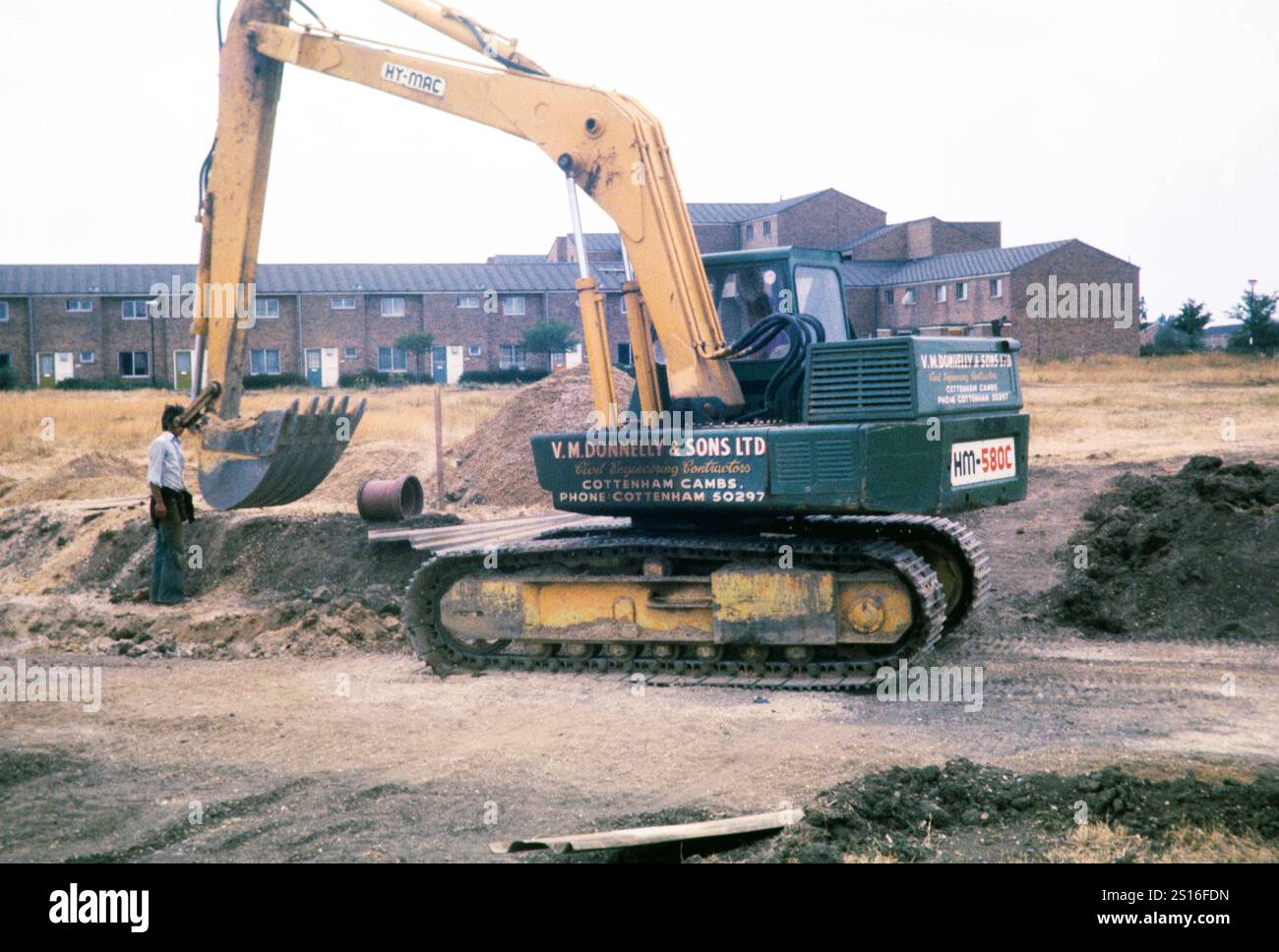 Y-MAC mechanical excavation machinery, Cambridge University ...