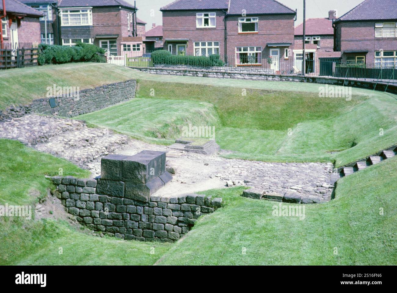 Archaeological society visit to Hadrian's Wall, Northumberland, England ...