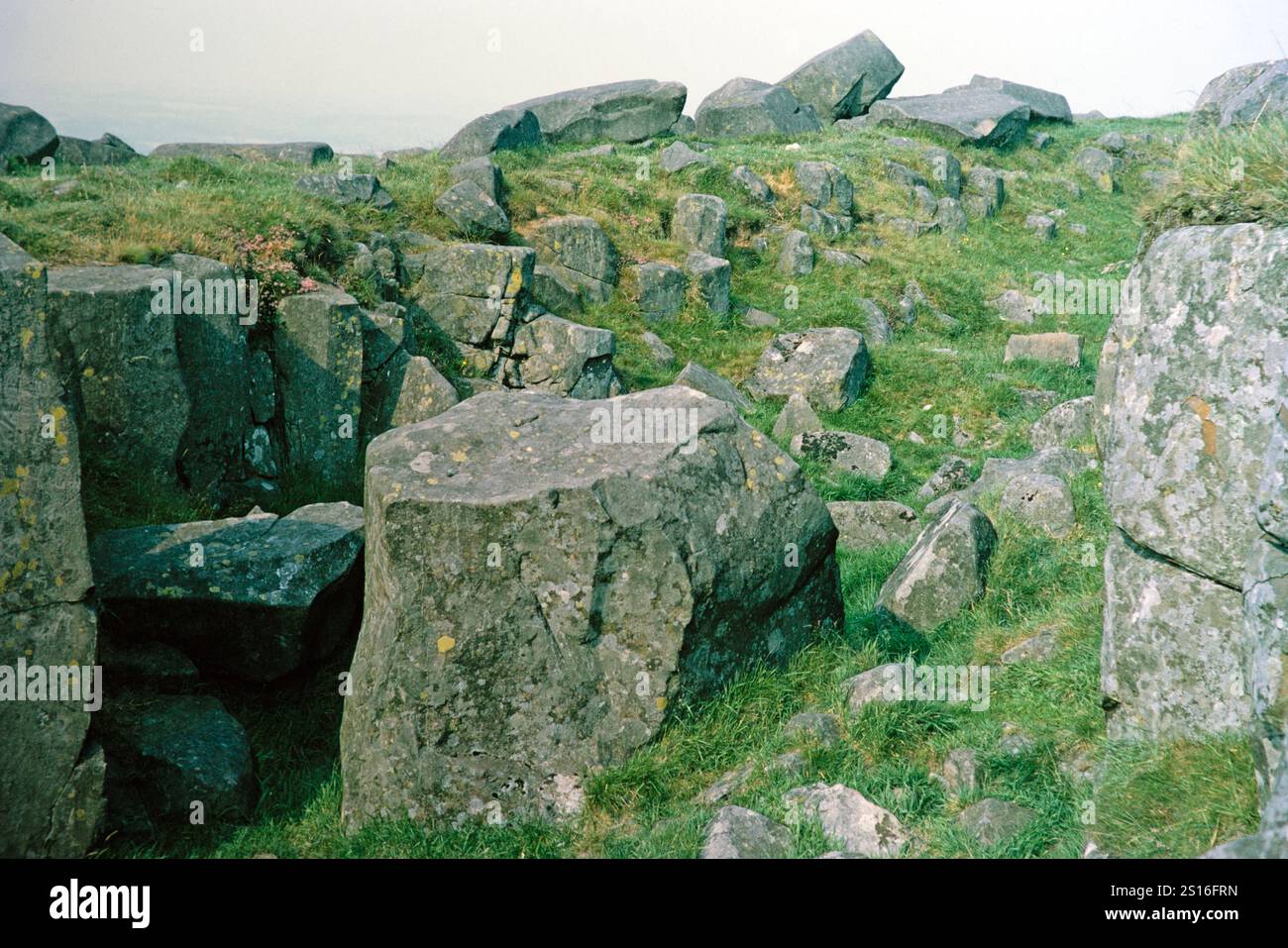 Archaeological society visit to Hadrian's Wall, Northumberland, England ...