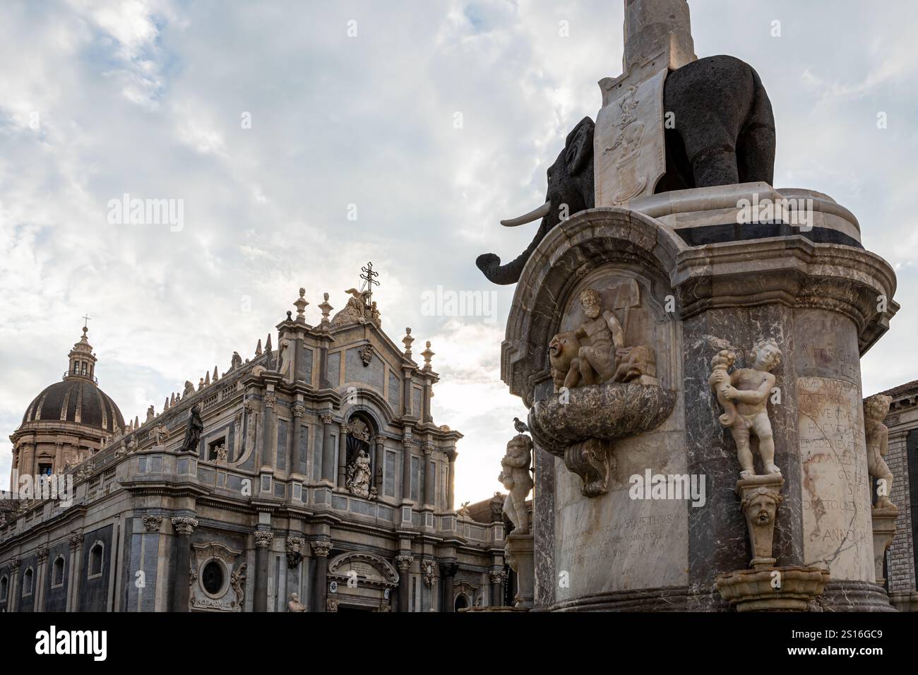 The Elephant Fountain and the Cathedral of Sant’Agata, two iconic ...