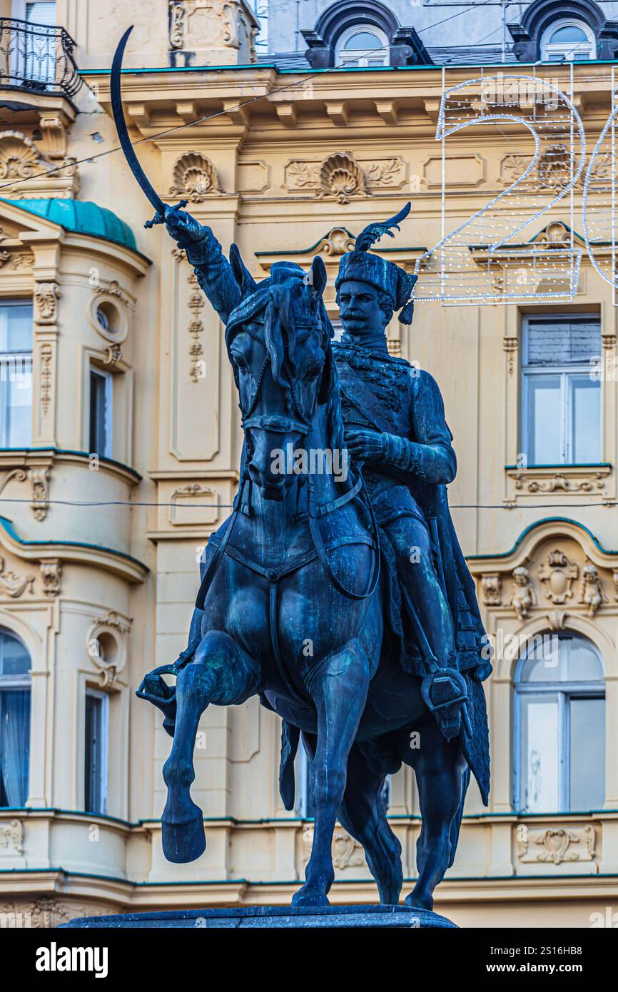 Ban Josip Jelačić Monument: A Symbol of Croatian Pride in Zagreb’s ...