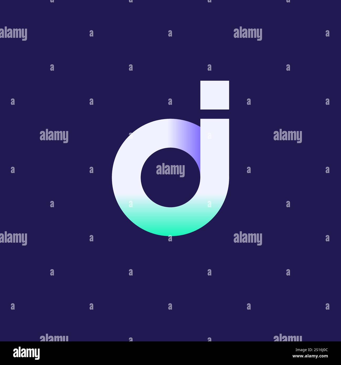 Artificial Intelligence logo design with AI letters in cool style and ...