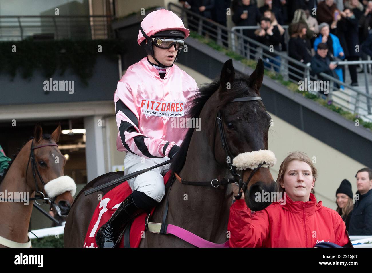 Ascot, Berkshire, UK. 21st December, 2024. BLACK HAWK EAGLE ridden by ...