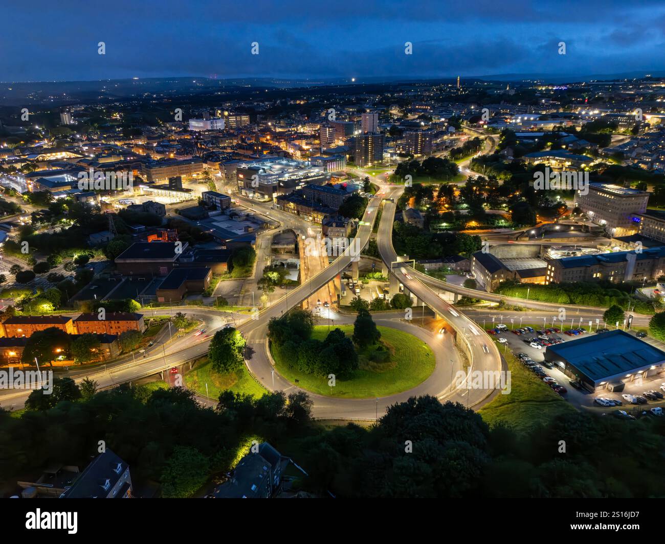 Aerial view vibrant halifax hi-res stock photography and images - Alamy