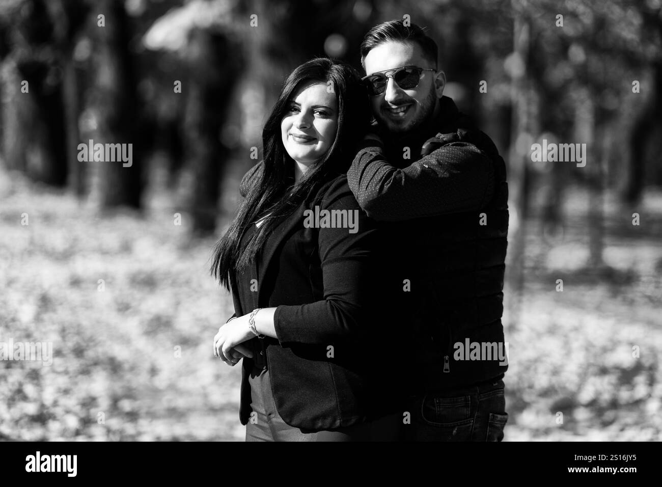 Tenderness together Black and White Stock Photos & Images - Alamy