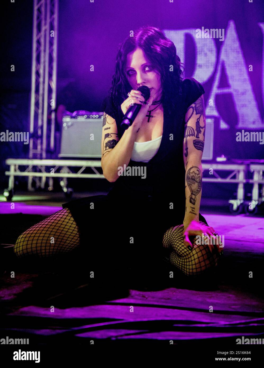 Pale Waves preforming at the Slam dunk festival 2024 ,Hatfield Park ...