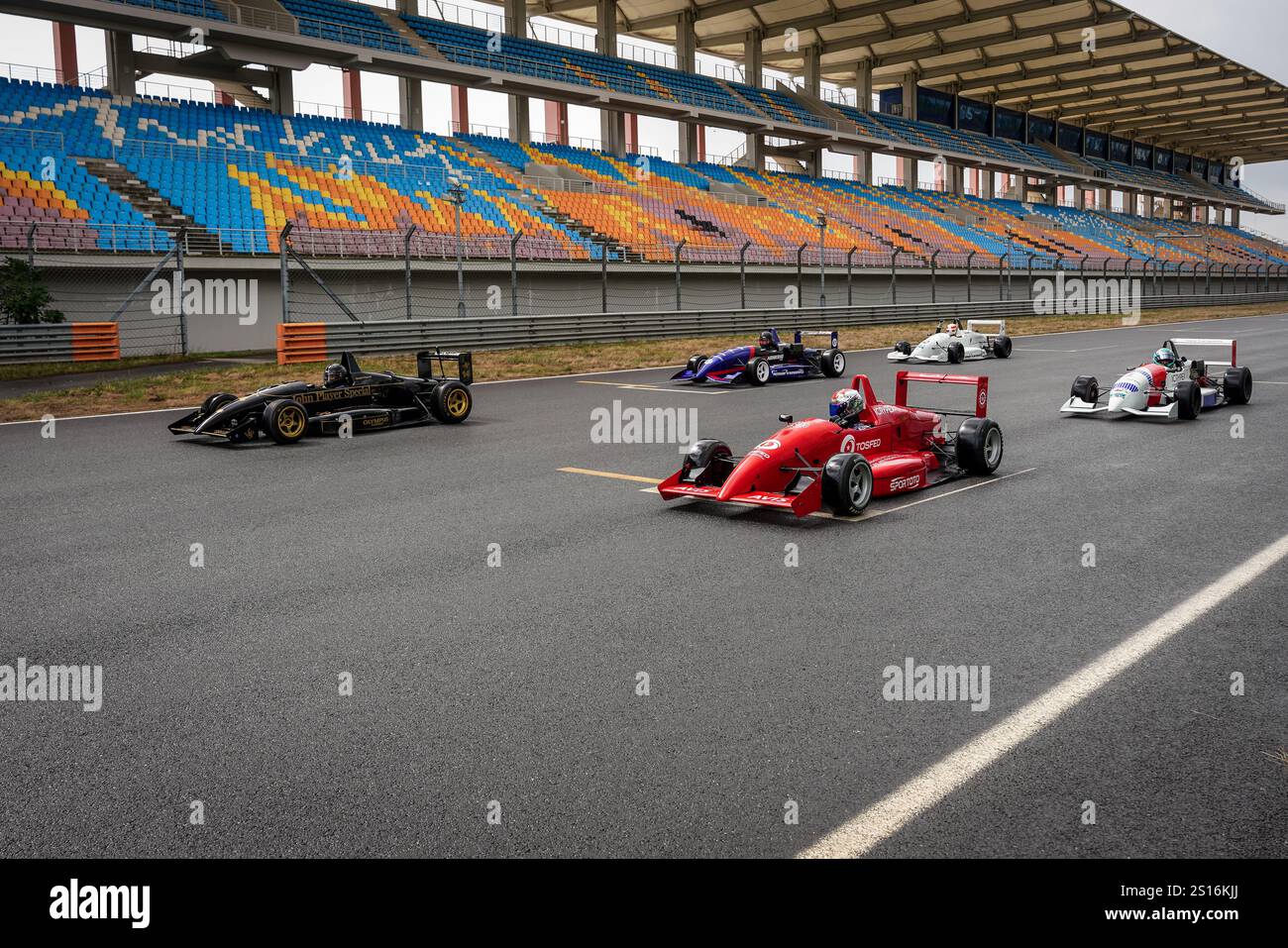 ISTANBUL, TURKIYE - SEPTEMBER 07, 2024: Formula 3 Cars in Istanbul Park ...