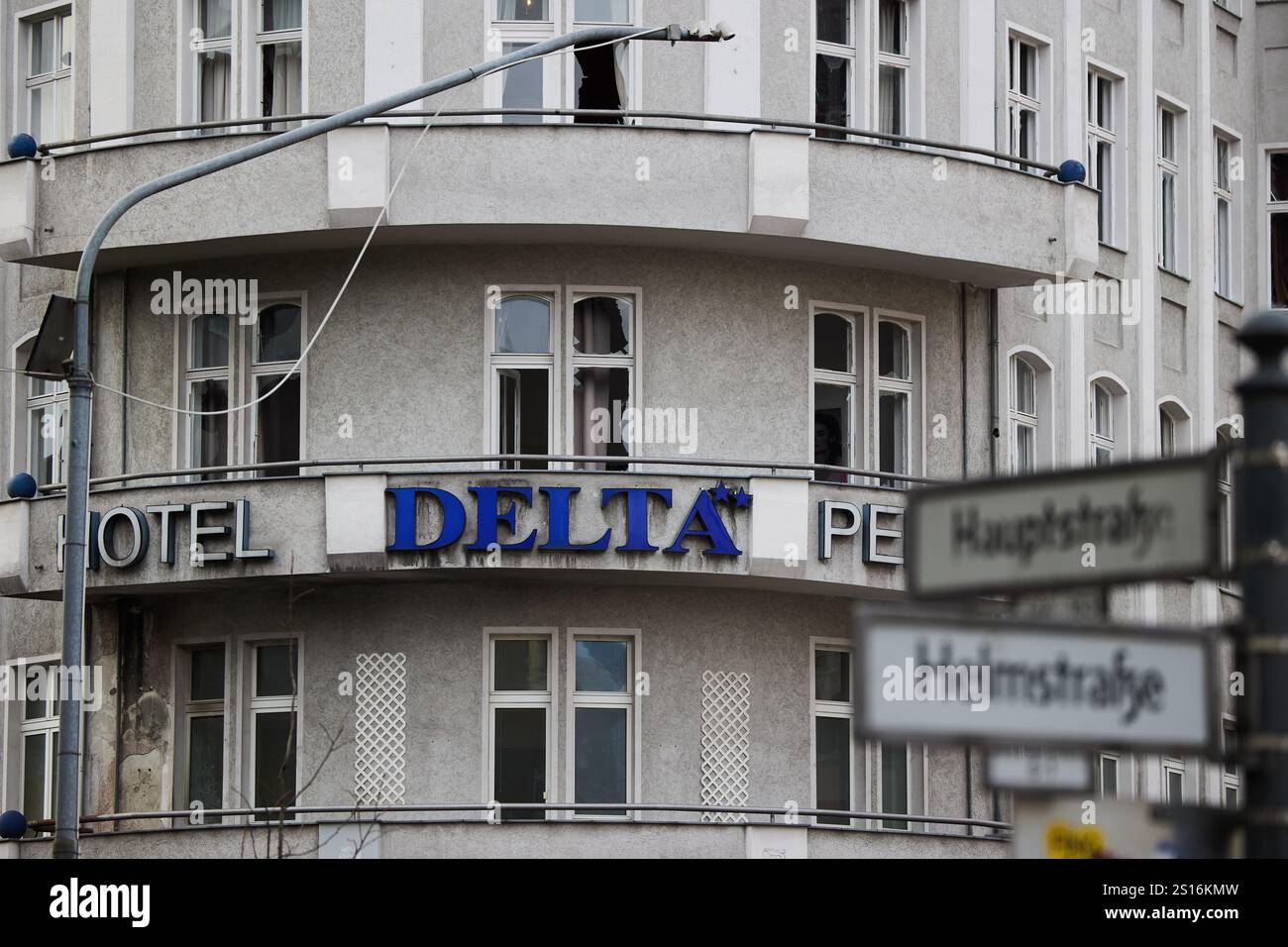 Berlin, Germany. 01st Jan, 2025. The explosion of a bullet bomb ...