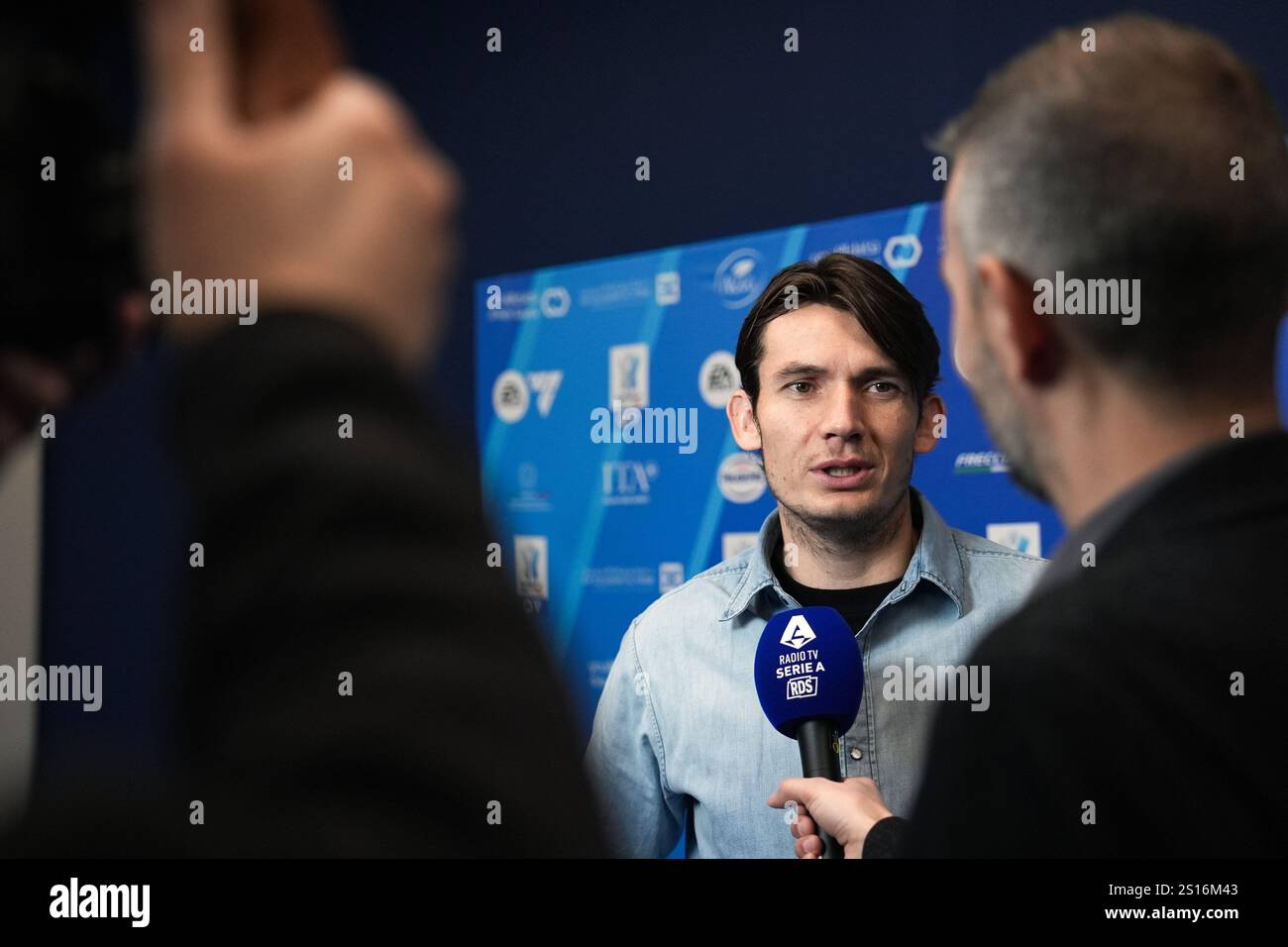 Atalanta's Marten De Roon during the EA Sports FC Supercup 2024/2025 ...