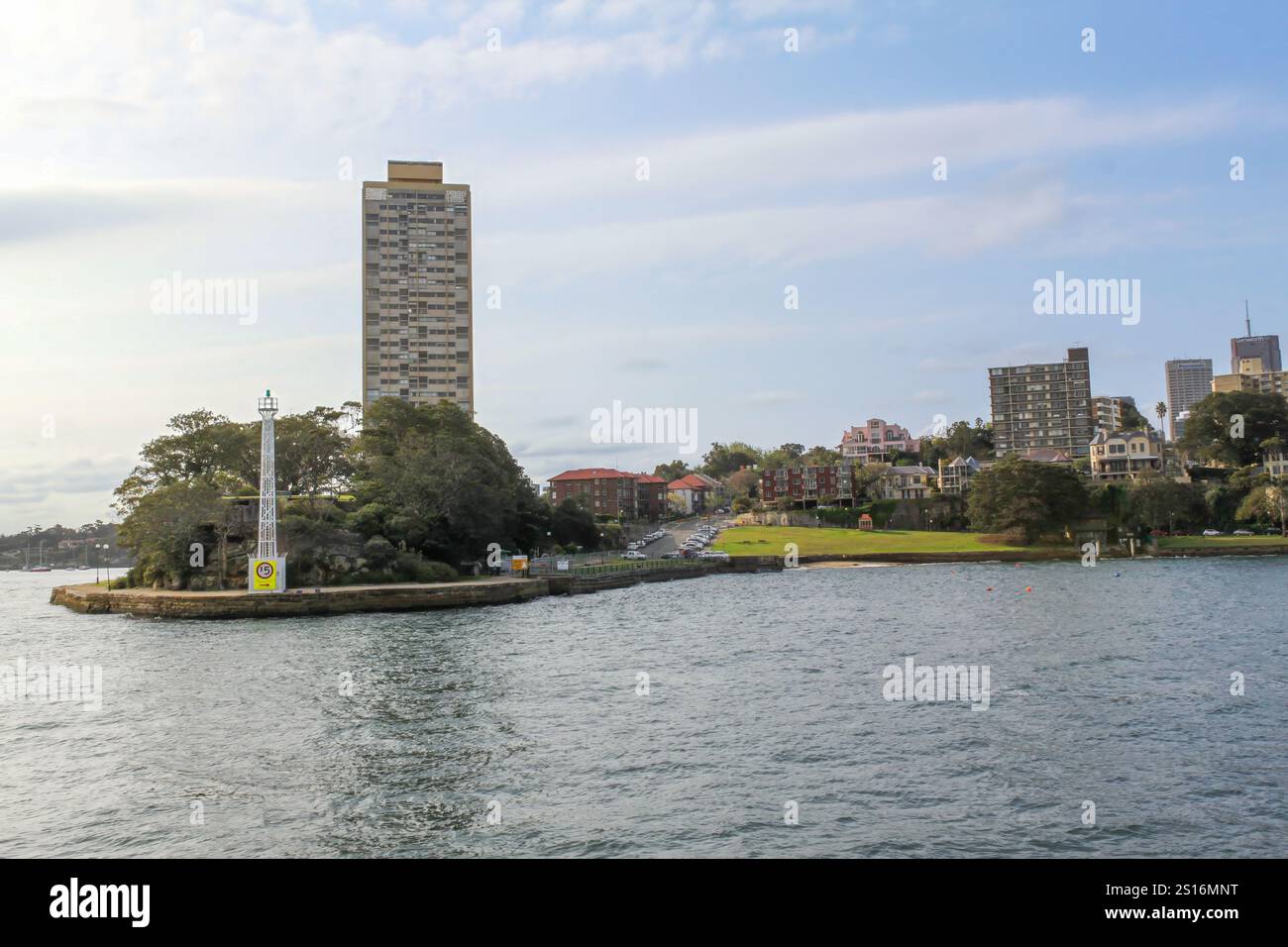 The 1962 constructed, Harry Seidler designed, Blues Point Tower with ...