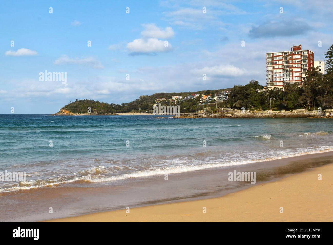 The famous Bondi beach in Sydney in Australia. Empty no people Stock ...