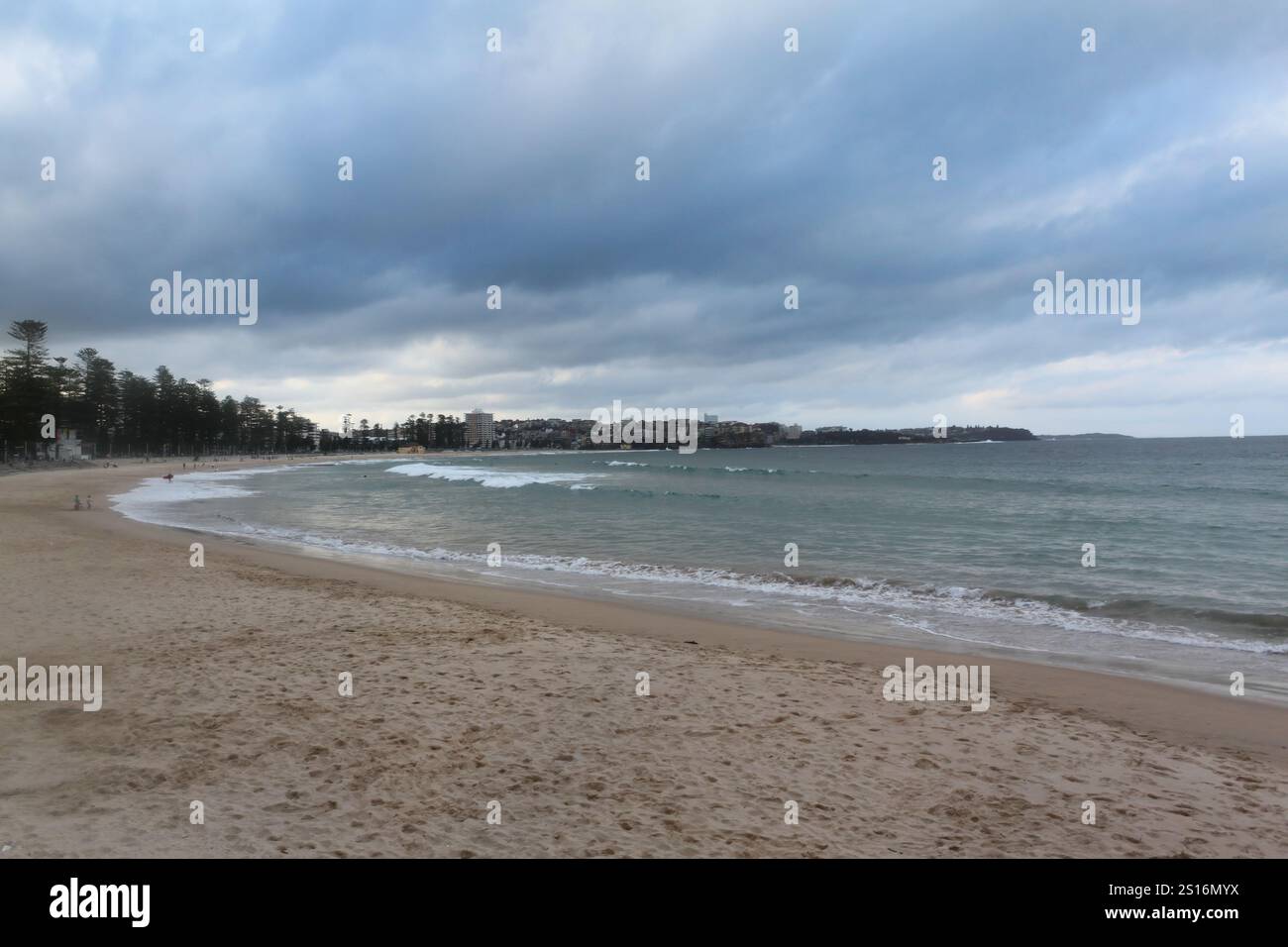 The famous Bondi beach in Sydney in Australia. Empty no people Stock ...