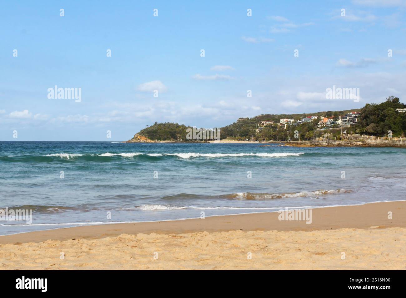 The famous Bondi beach in Sydney in Australia. Empty no people Stock ...