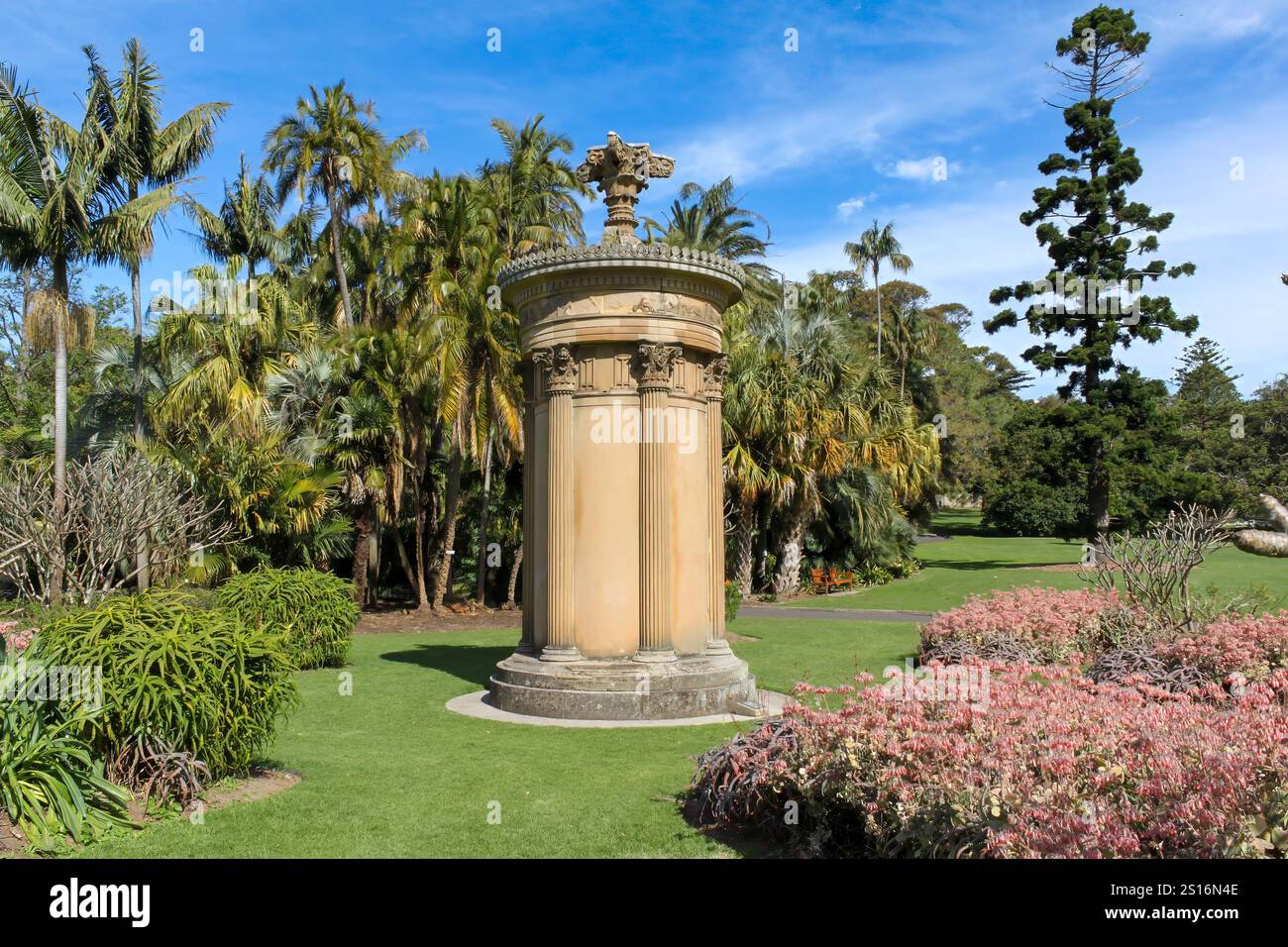 Choragic Monument of Lysicrates in Royal Botanical Garden of Sydney ...