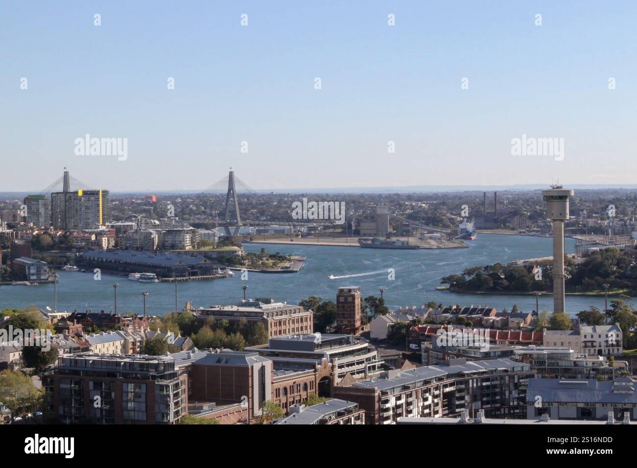 aerial view of the other side of sydney Stock Photo - Alamy