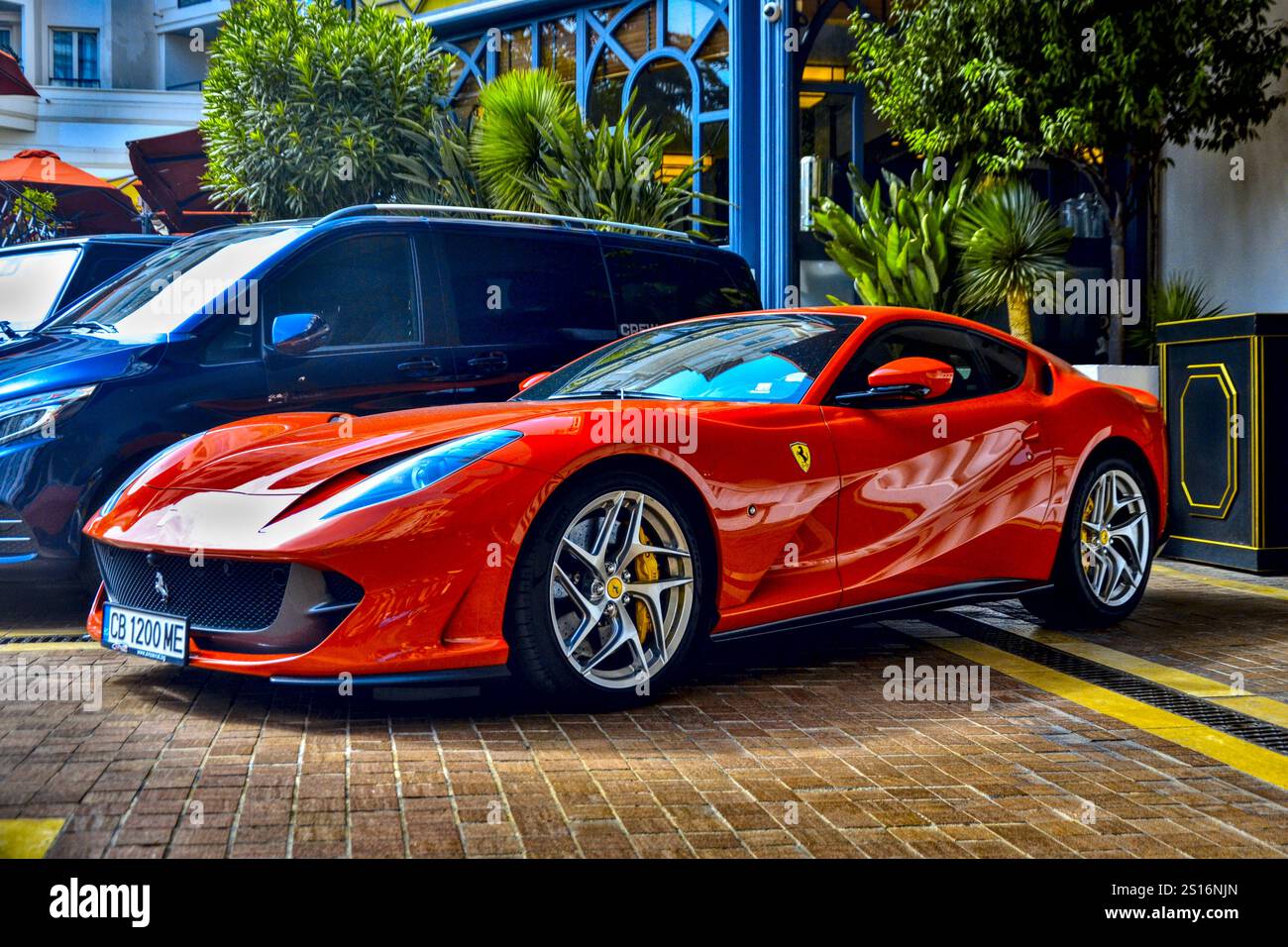 Cannes ferrari road hi-res stock photography and images - Alamy