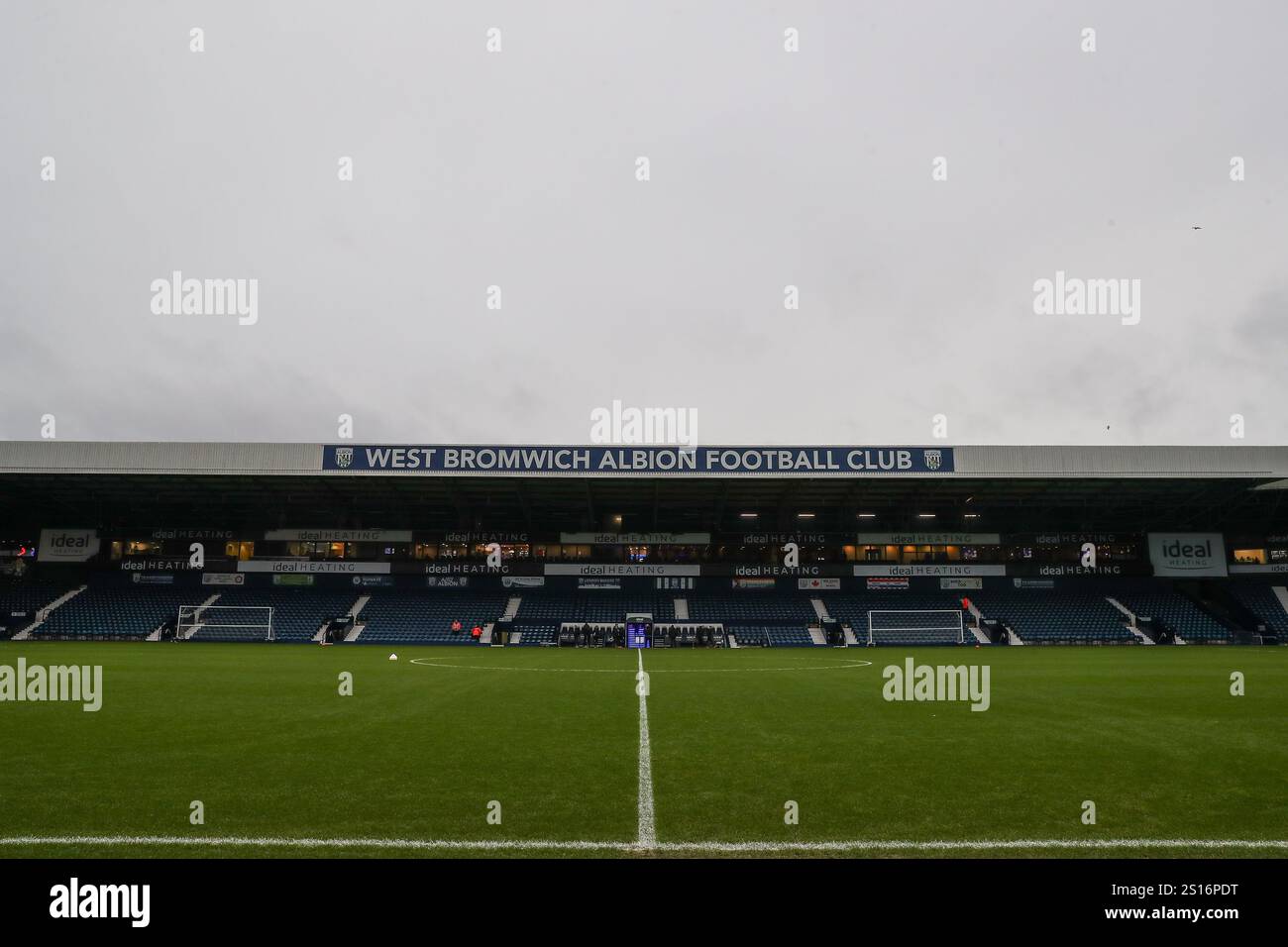 West Bromwich, UK. 01st Jan, 2025. A general view inside of The ...