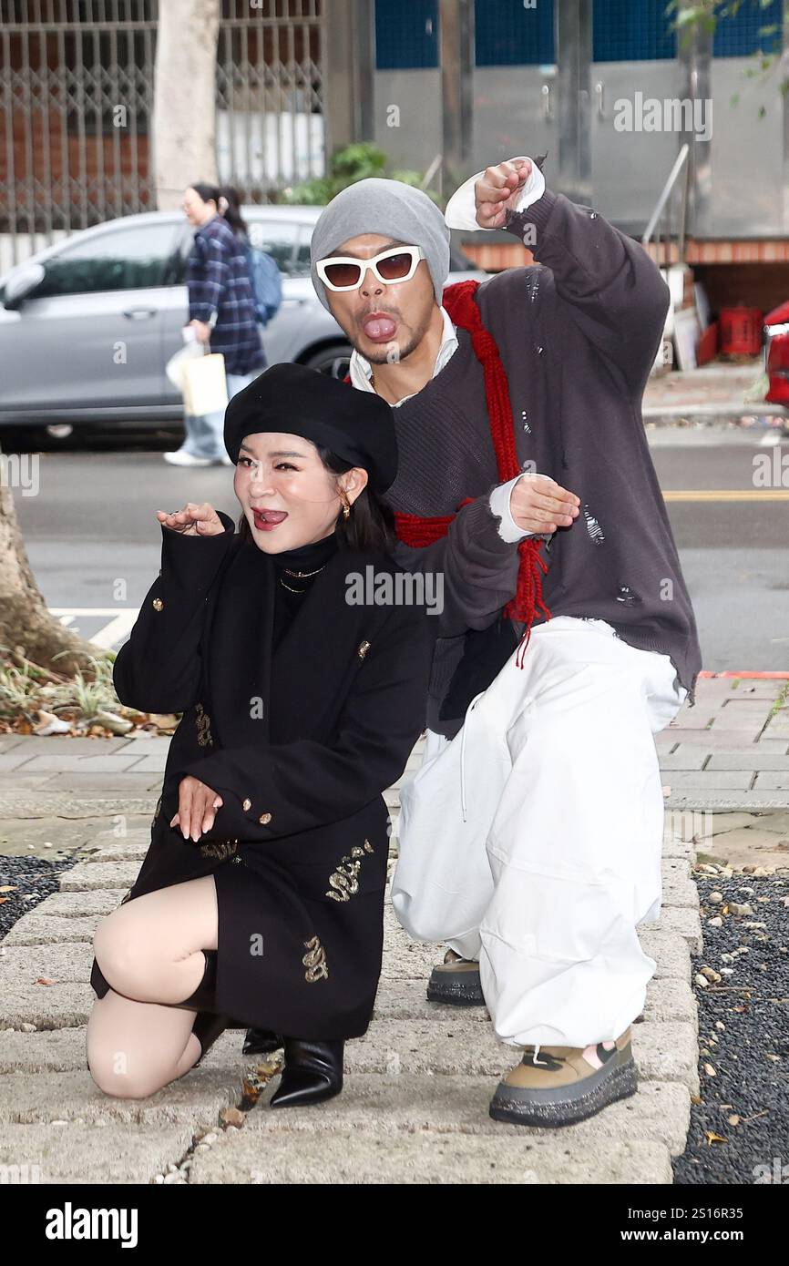 TAIPEI, CHINA - JANUARY 1, 2025 - Malaysian singer Namewee and ...