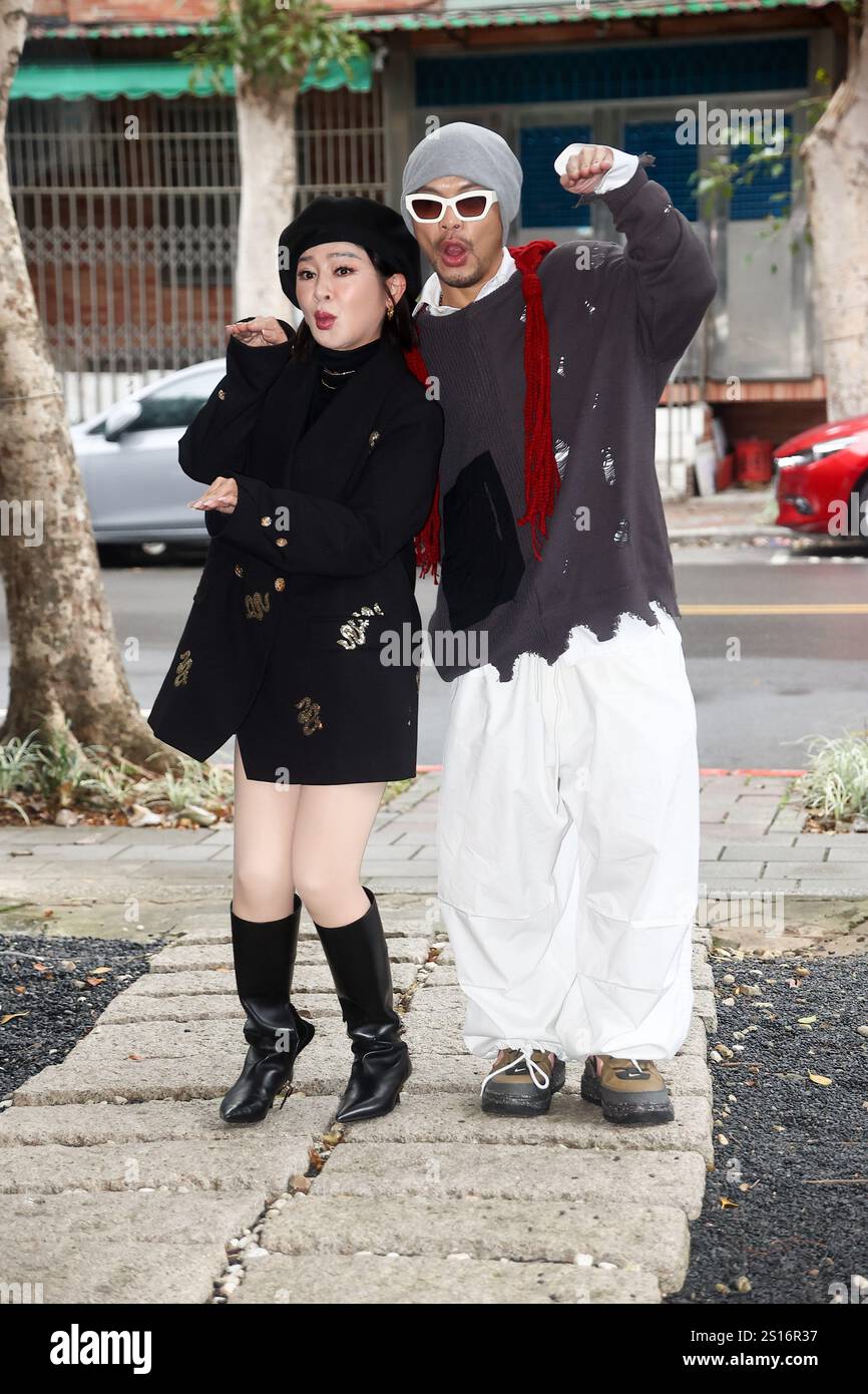 TAIPEI, CHINA - JANUARY 1, 2025 - Malaysian singer Namewee and ...