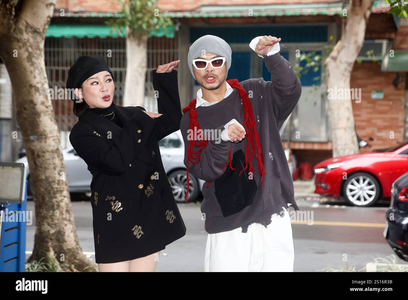 TAIPEI, CHINA - JANUARY 1, 2025 - Malaysian singer Namewee and ...
