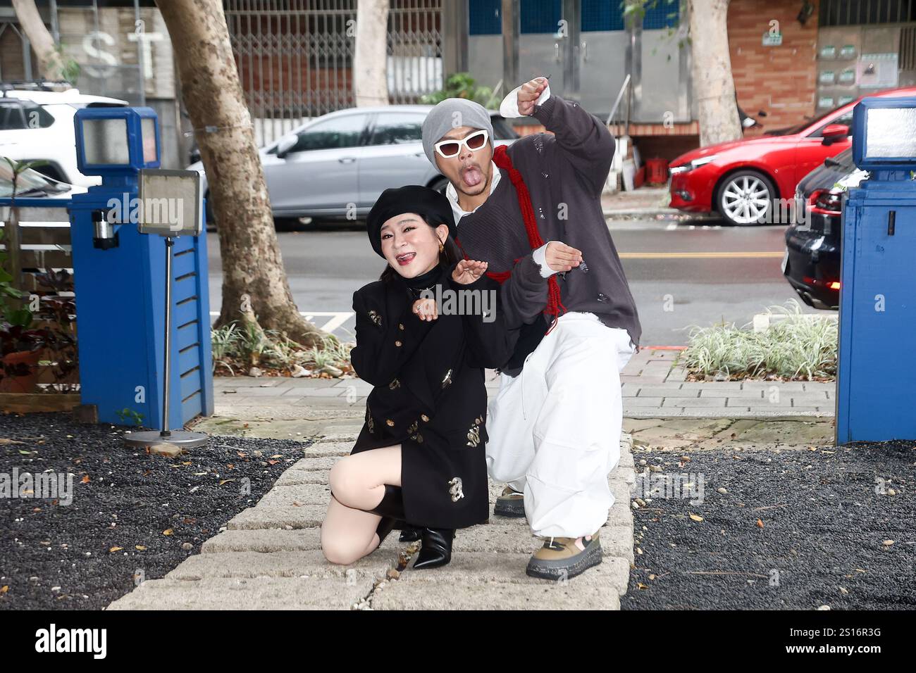 TAIPEI, CHINA - JANUARY 1, 2025 - Malaysian singer Namewee and ...