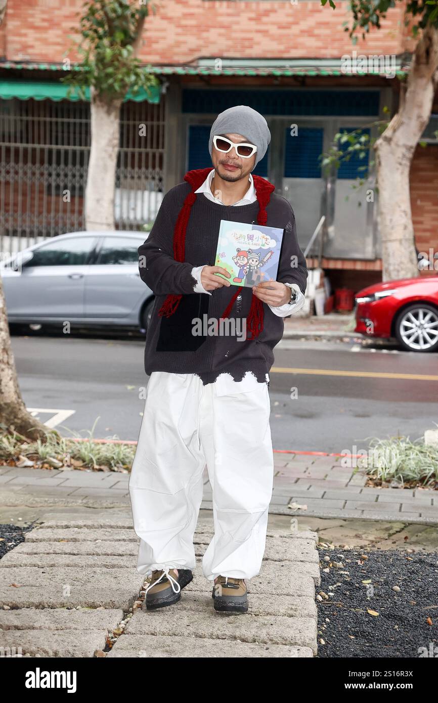 TAIPEI, CHINA - JANUARY 1, 2025 - Malaysian singer Namewee attends ...