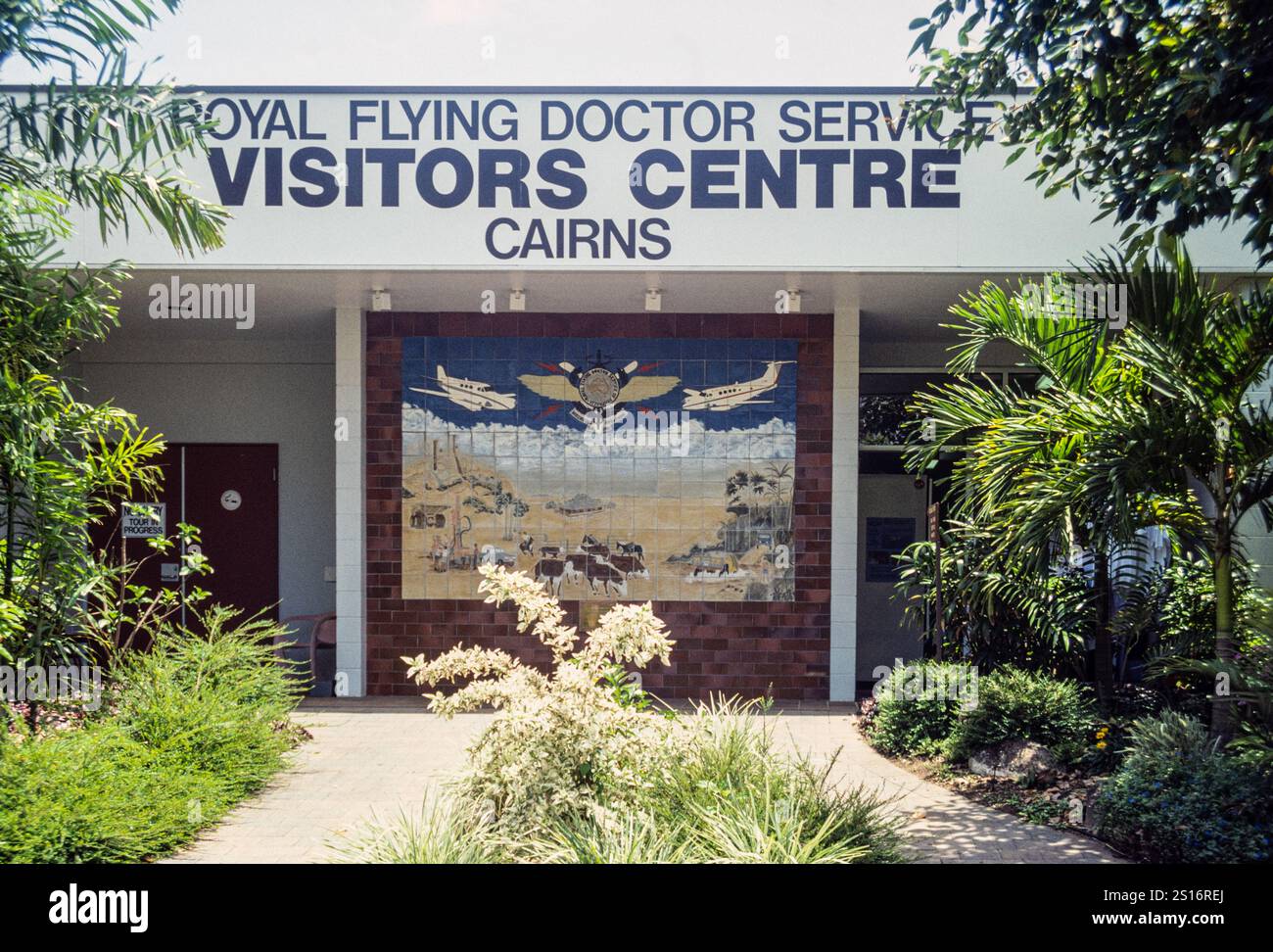 The Royal Flying Doctor Service RFDS visitors centre in Cairns ...