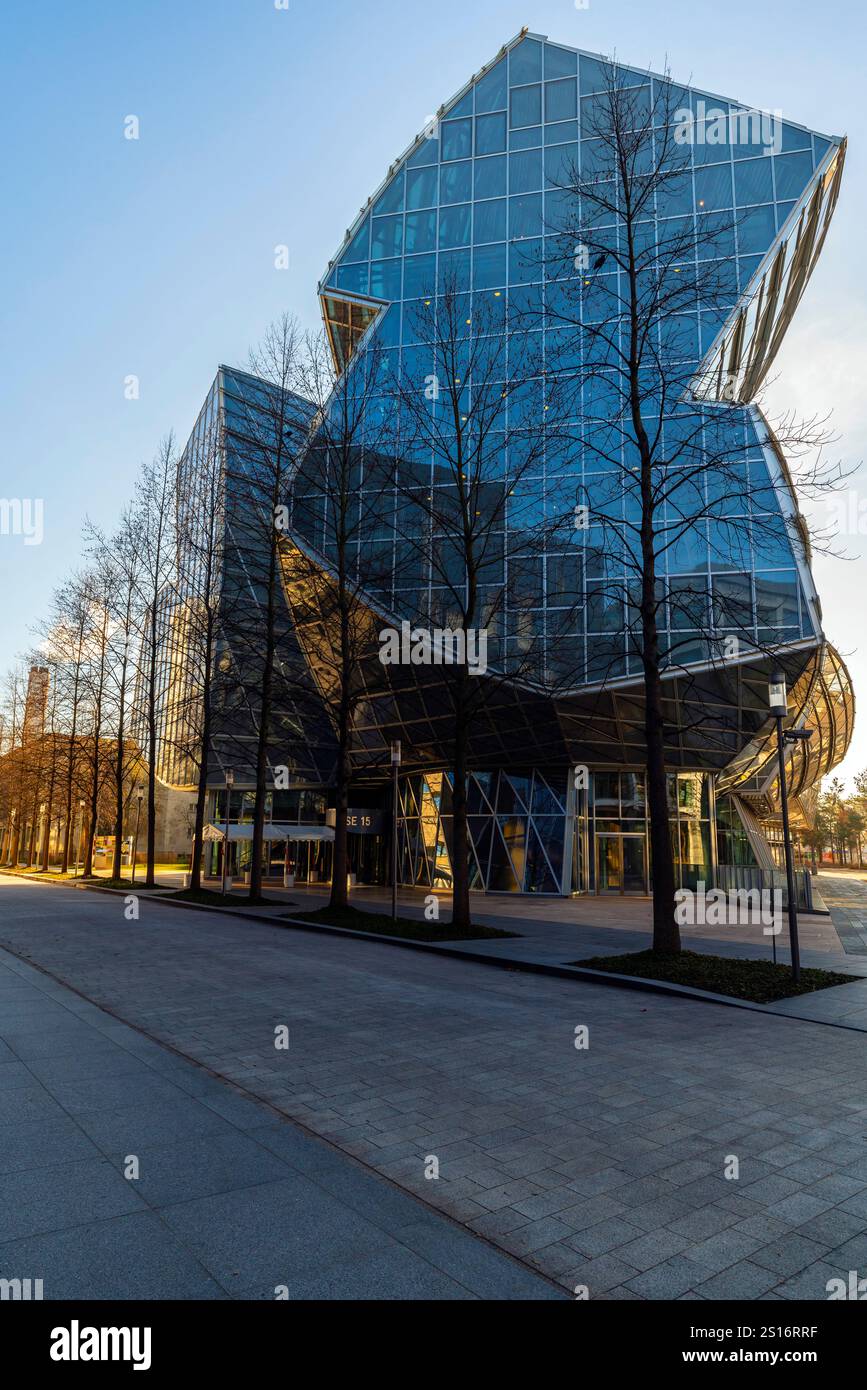 The Novartis Pharma office building was designed by Frank O. Gehry ...