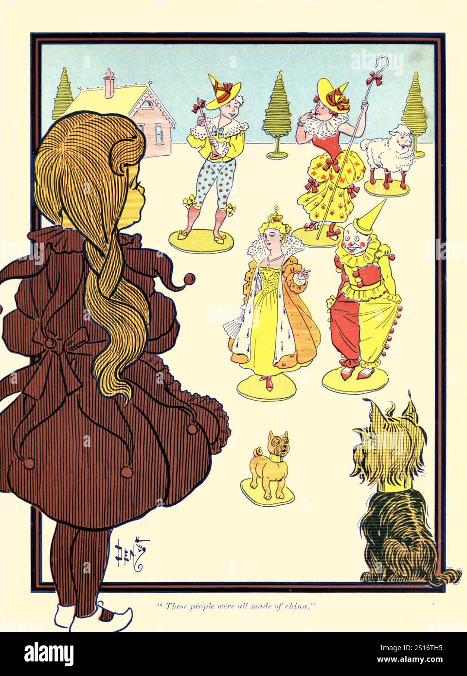 These people were all made of China - Scene from The Wonderful Wizard ...