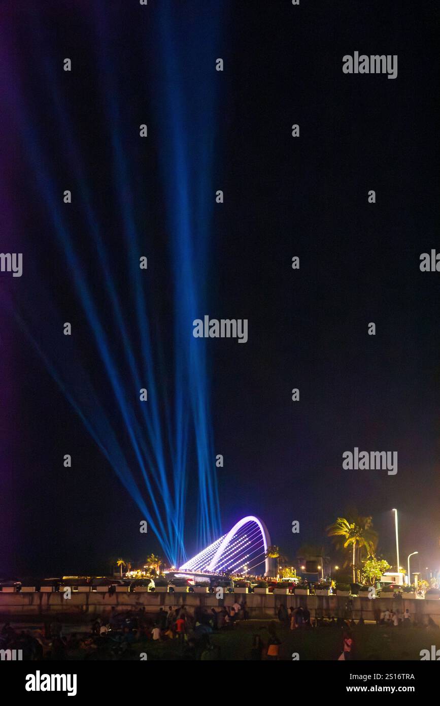Colombo, Sri Lanka. 31st Dec, 2024. Sri Lanka rang in the New Year with ...