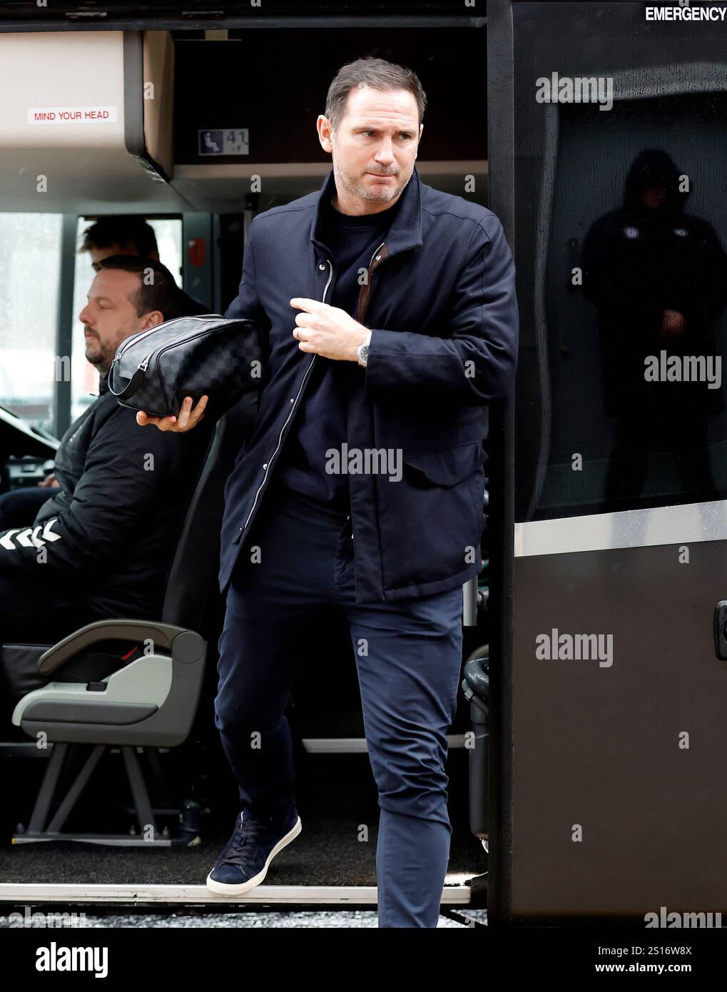 Coventry City head coach Frank Lampard arrives ahead of the Sky Bet ...