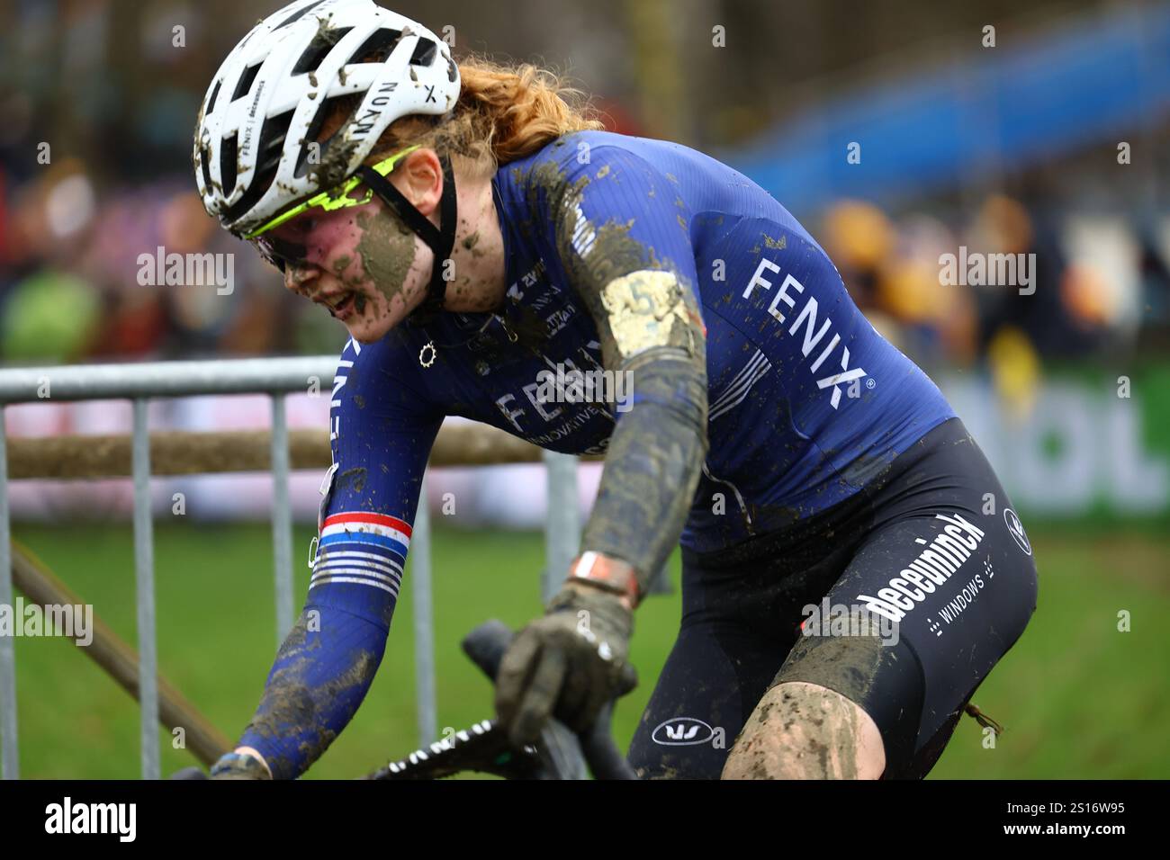 Baal, Belgium. 01st Jan, 2025. Dutch Puck Pieterse pictured in action ...