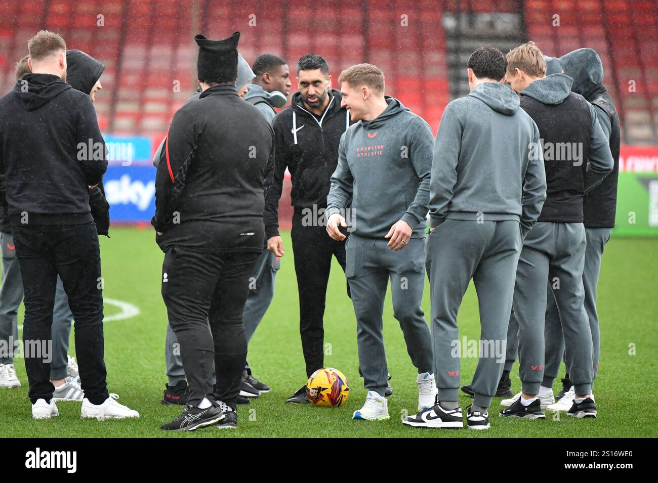 Crawley town players 2025 hi-res stock photography and images - Alamy