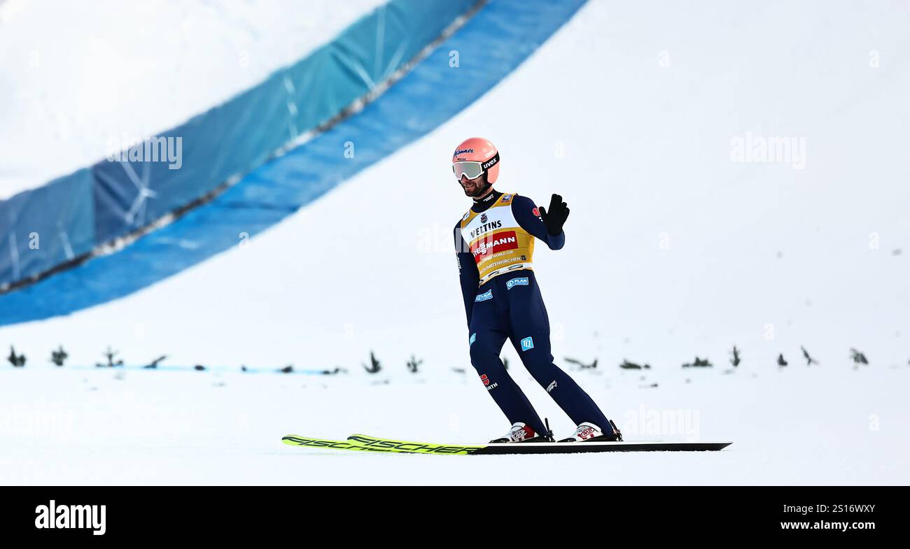 Garmisch Partenkirchen, Germany. 01st Jan, 2025. Nordic skiing/ski ...