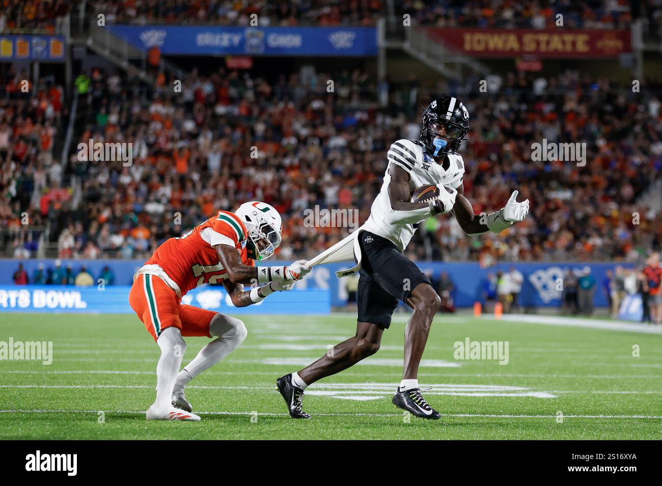 ORLANDO, FL - DECEMBER 28: Iowa State Cyclones wide receiver Isaiah ...