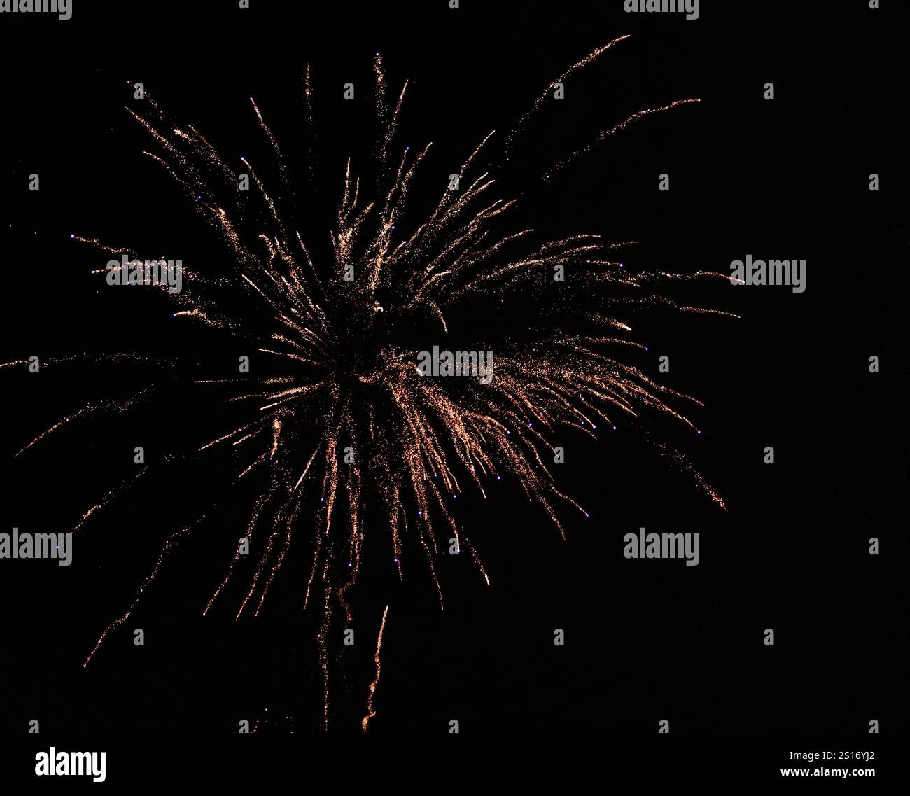 Stunning fireworks display during the 2025 New Year celebrations ...