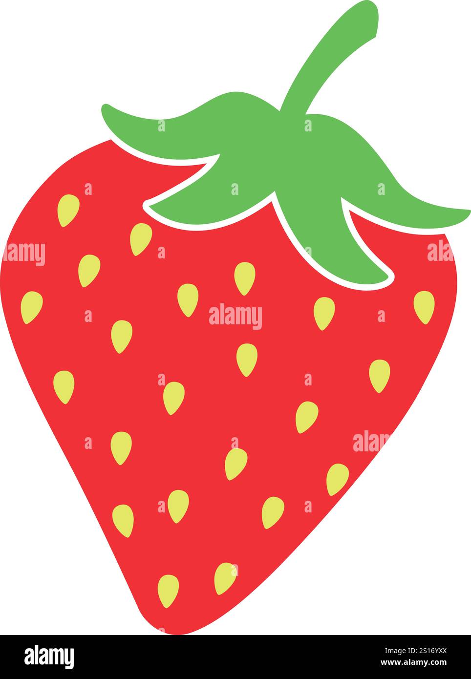 Strawberries strawberry jam in Stock Vector Images - Alamy