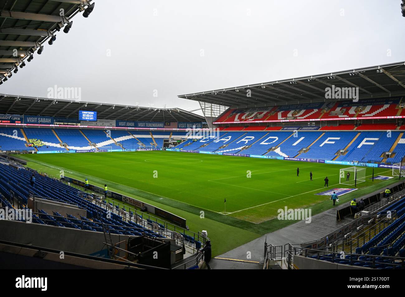 Cardiff City Stadium, Cardiff, UK. 1st Jan, 2025. EFL Championship ...